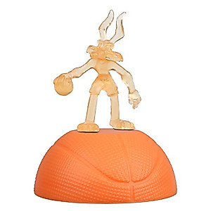 Moose Toys Space Jam: A New Legacy - 4 Pack - 2'' Lebron, Bugs Bunny, Wile E. Coyote, & 1 Mystery Figure - Bench, Multicolor, 14574