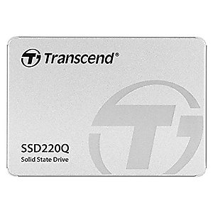 Transcend Information TTS1TSSD220Q 1TB SATAIII SSD220Q 2.5” Internal Solid State Drive with Speeds up to 550MB/s