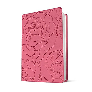 NLT Premium Value Compact Bible, Filament-Enabled Edition (LeatherLike, Pink Rose)