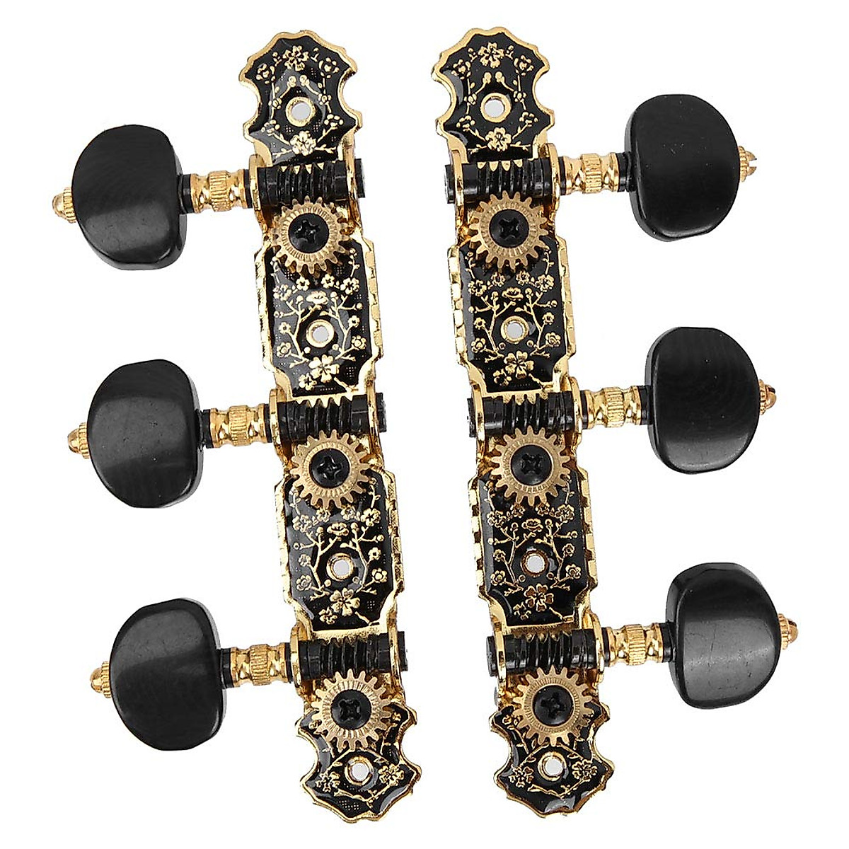 Acoustic Guitar Guitar Machine Heads Tuning Keys Pegs 1:18 Tuners Machine Heads Replacement 3L3R