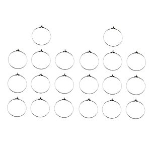 20pcs DIY Earring Hook Ear Clips Accessories DIY Ear Jewelry DIY Jewelry Making Supplies Copper Earrings Accessories