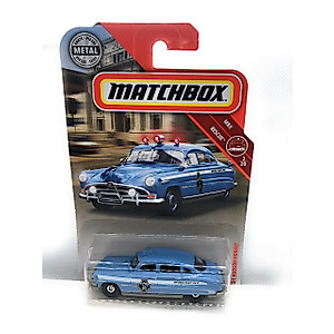 Matchbox 2019 MBX Rescue '51 Hudson Hornet 57/100, Blue-Gray
