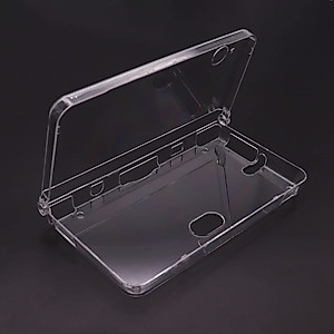Plastic Clear Crystal Protective Hard Shell Skin Case Cover for Nintend DSi NDSi NDSi XL Console (for NDSI LL XL)