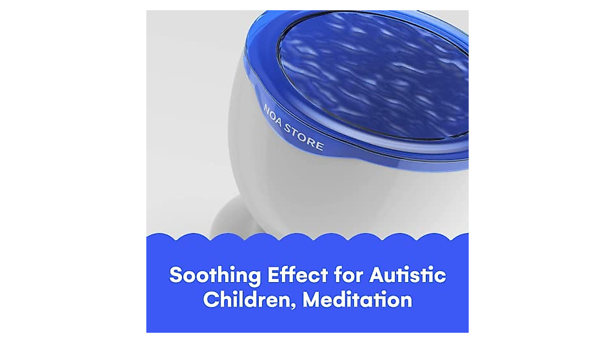 Calming Sensory LED Light Projector for Relaxation & Sleep