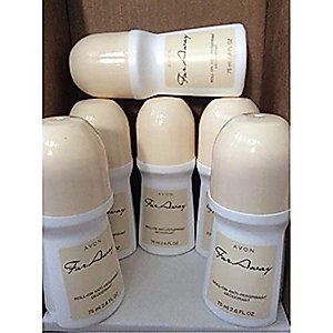 Avon Far Away roll-on anti-perspirant deodorant 2.6 fl.oz. Lot 6 pcs.