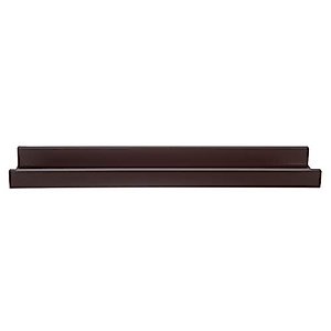 kieragrace Edge Picture Frame Floating Ledge, 23" x 4", Espresso