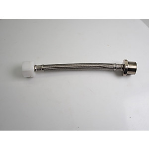 Toswin Toilet Connector Hose,Bidet Extension Connector,8 inch 7/8 Female to 7/8 Male flexible adapter,Widely Applicable Toilet Hose Extension,Compatible with TOTO Series Washlet Toilet