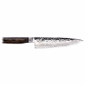 Shun Chef's Knife Cutlery Premier, 8 Inch, Brown