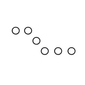 RP37021 Replacement O-Rings RP37021 for Delta Victorian Faucet (6-Pack)