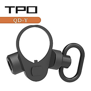 Eastern Tactical Supply Two-Point QD Sling Mount qd Sling Swivel (QD-Y) (Black)