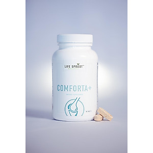 Comforta + with Glucosamine, Green Lipped Sea Mussel and B-12 for Improved Joint Health and Increased Mobility - 90 Softgel Capsules