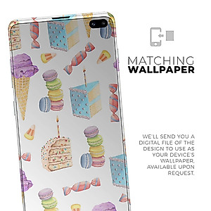 DesignSkinz Yummy Galore Bakery Treats v6 Protective Vinyl Decal Wrap Skin Cover Compatible with The Samsung Galaxy S20 (Screen Trim & Back Glass Skin)