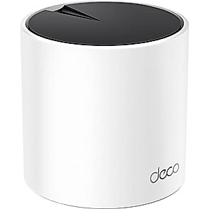 TP-Link - Deco X25 AX1800 Dual-Band Whole Home Mesh Wi-Fi 6 System (3-Pack) - White (Renewed)