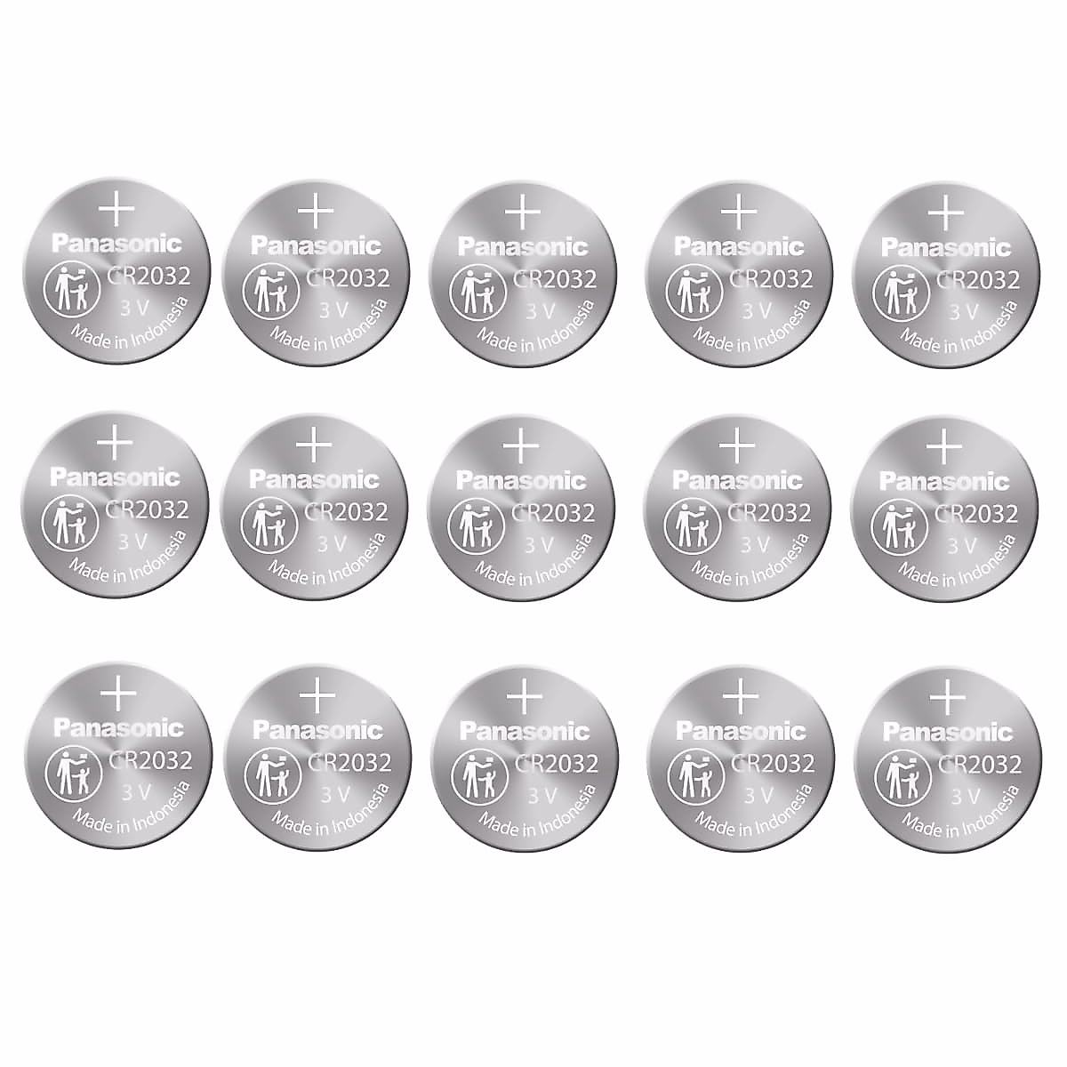 Maxell CR2032 Lithium Batteries - Pack of 15