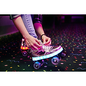 CHICAGO Skates Pulse Light Up Quad Skates, Women's Adult Sizes