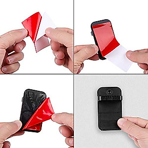 TV Remote Holder Replacement for Amazon Fire TV Stick Lite/TV Stick 4K / 1st and 2nd Gen TV Stick/TV Cube/Alexa Dot Voice/Apple TV/Siri Remote Small for Bed 2-Pack