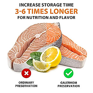 Vacuum Sealer Bags, 6 Pack BPA FREE 8"x16' Food Vacuum Bags Rolls Heavy Duty Vacuum Seal Bags for Food Seal a Meal Bags, Commercial Grade Vacuum Sealer Rolls for Meal Prep Sous Vide Food Storage 