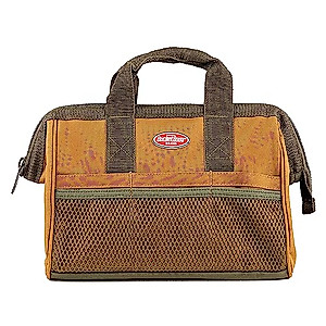 Bucket Boss Gatemouth 13 Tool Bag in Brown, 60013, 8 liters