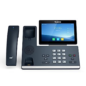 Yealink SIP-T58W Pro IP Phone - Corded/Cordless - Corded/Cordless - Bluetooth, Wi-Fi - Wall Mountable, Desktop - Classic Gray