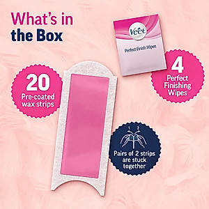 Veet Full Body Waxing Kit for Normal Skin,