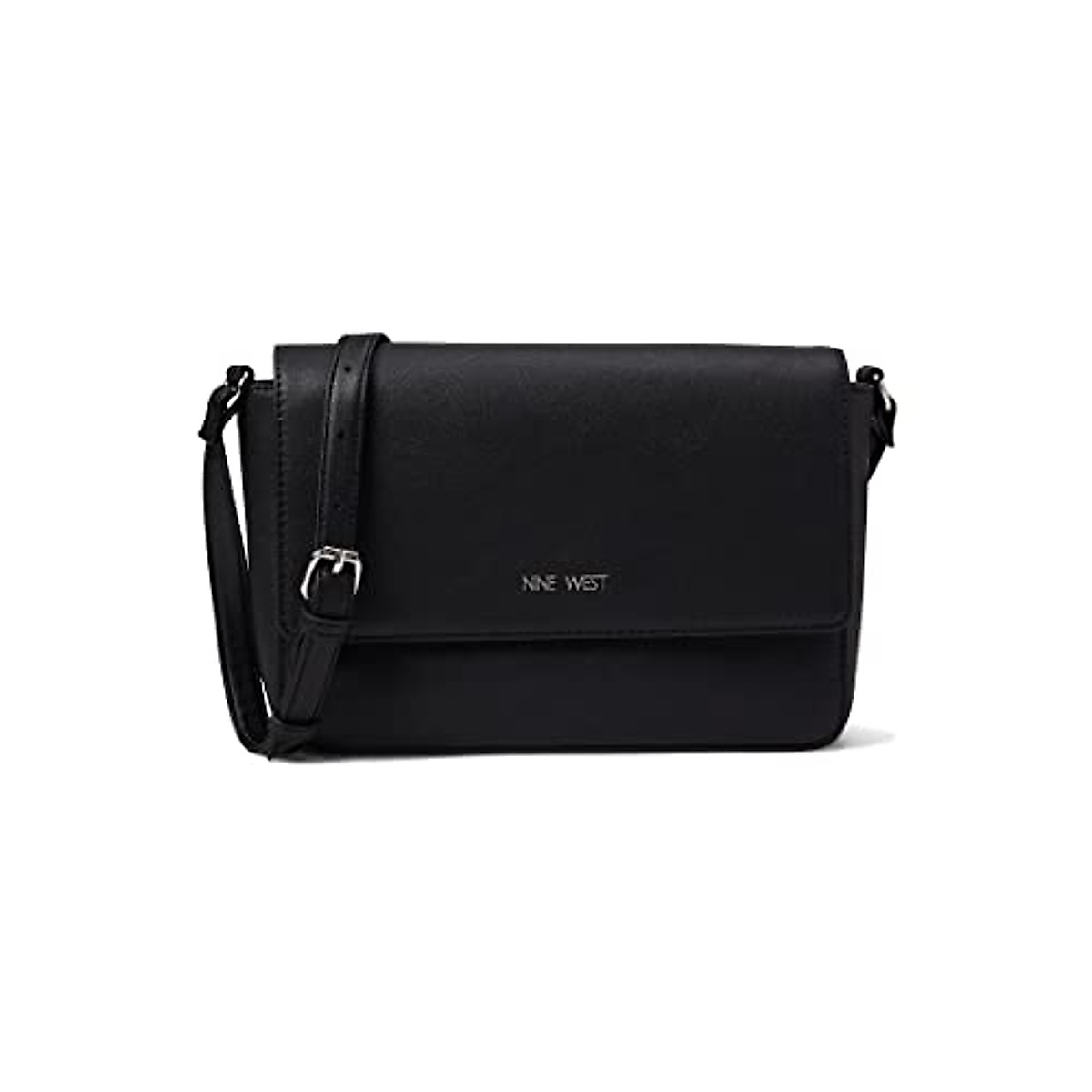NINE WEST Calandra Mini Flap Crossbody Black One Size