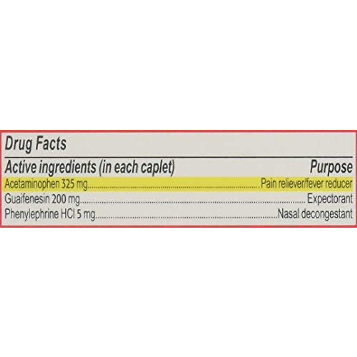 Tylenol Cold + Head Congestion Severe, 24 Caplets (Pack of 2)