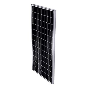 SUNTHYSIS 12 Volt Solar Panel, 100W Monocrystalline Solar Panel, 22% High Efficiency Monocrystalline PV Module Power Charger for RV Marine Rooftop Farm Battery