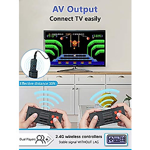 Fordim Retro Game Console,2 Classic Controller, AV Output NES Game Console, Built in 620 Classic Games,Plug and Play Video Game Console for TV, Ideal Gift for Kids and Adult