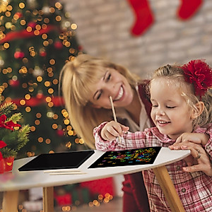 ZMLM Scratch Rainbow Art Paper Set - 50Pcs Magic Scratch Off Art Craft Supplies Kits for Kids Girls Boys Black Scratch Notes Sheet Doodle Pad for Fun DIY Toy Party Favors Christmas Birthday Gift