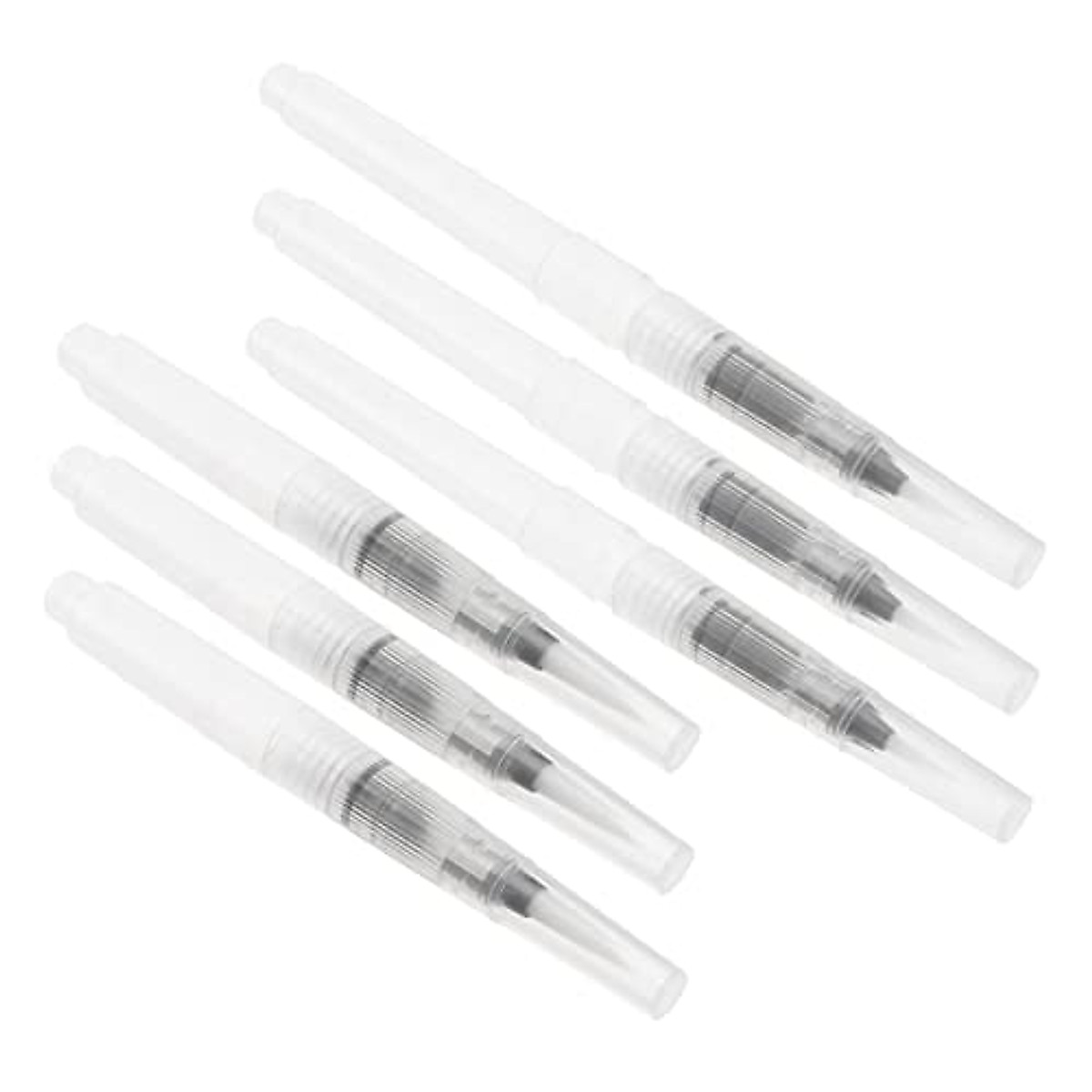 6pcs Travel Set Bulk Pencils Paint Brushes Set Water Coloring Brush Pen Water Coloring Brush Pens Watercolor Brush Pen Filling Writing Brush Brush Set Water Brush Watercolor Pens