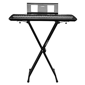 ChromaCast GoDpsMusic CC-KSTAND Double Braced X-Style Pro Series Keyboard Stand