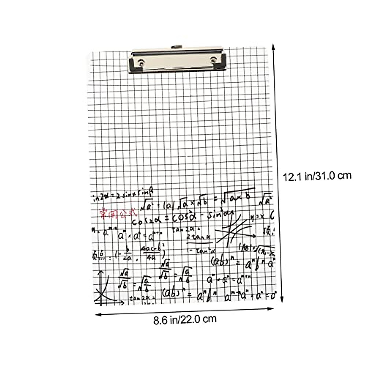 Ciieeo 2pcs Transparent Board Clip Glitter clipboard Gold clipboard File clipboards Writing clipboard Clip Boards Office clipboards White hardboard Nurse Bottom Plate Acrylic Business