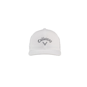 Callaway Golf Stretch Fit Hat (L/XL, White)