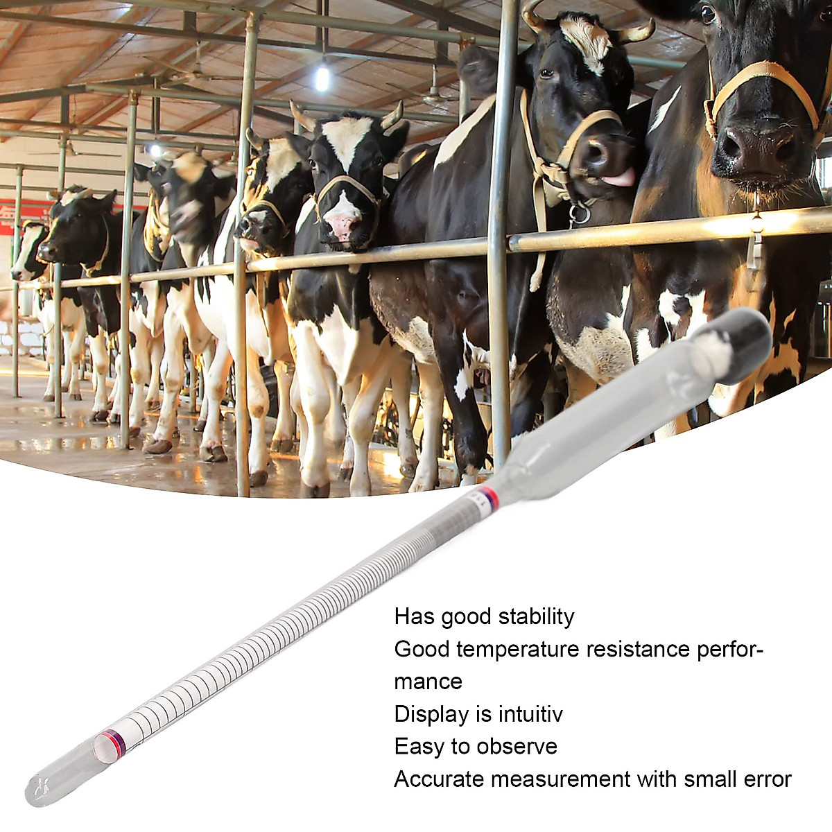 YYQTGG Wine Meter, Strictly Tested 10 Pcs Alcohol Hydrometer Easy To Observe Temperature Resistance for Laboratory Homebrewed Beer, Wine, Mead, Cider Monitor and Test Your Homebrew