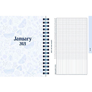 Posh: Deluxe Organizer 17-Month 2020-2021 Monthly/Weekly Planner Calendar: Garden Creatures