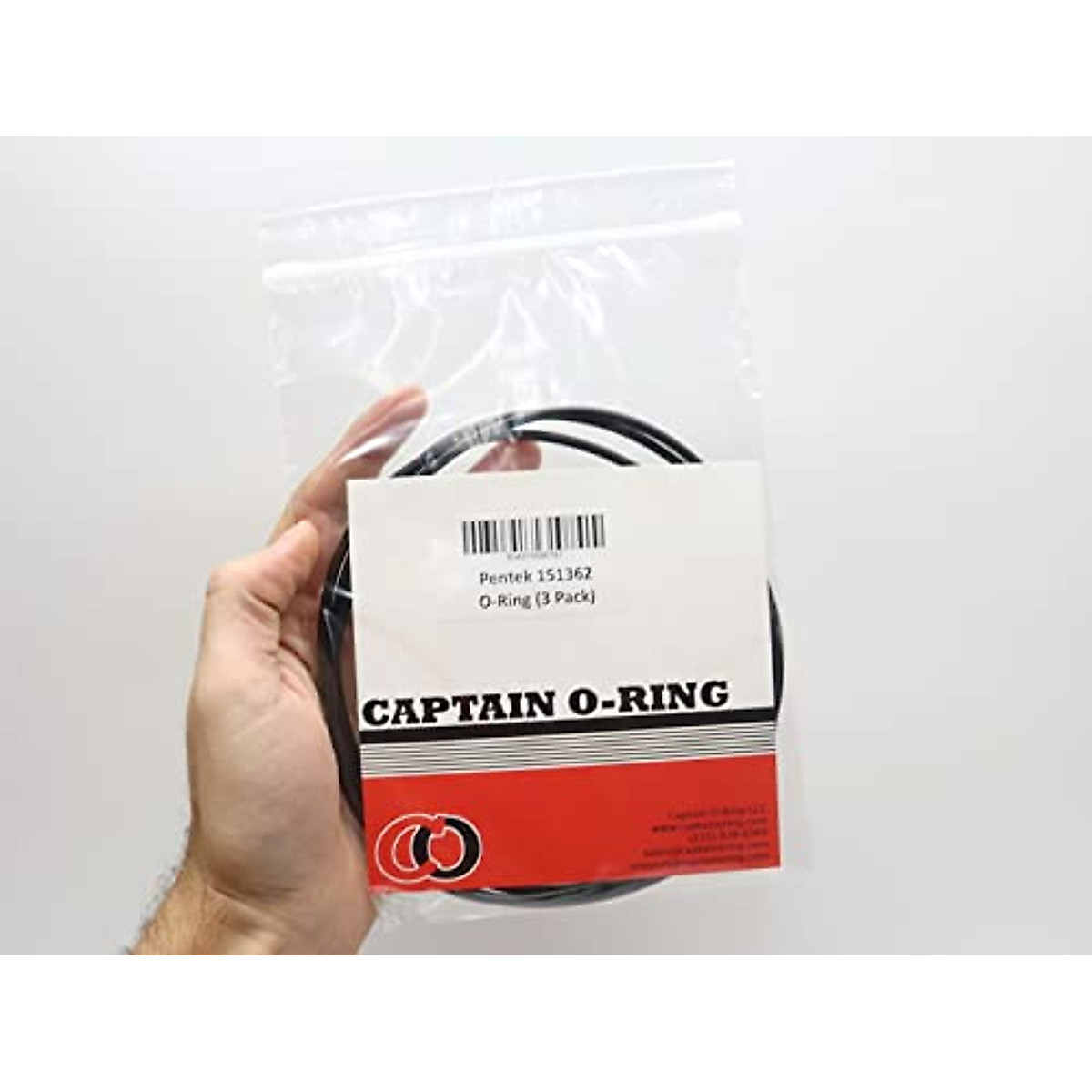 Captain O-Ring - Replacement for Pentek 151362 Oring Compatible with Big Clear Water Filter Housing Buna-N O-Rings (3 Pack)