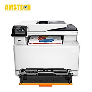 202A CF500A Toner Cartridge Compatible Replacement for HP 202A 202X Toner Cartridge for Pro MFP M281fdw M254dw M281cdw M281 M254 281fdw 281cdw 254dw Printer (Black Cyan Yellow Magenta, 4-Pack)