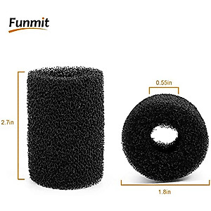 10 Pack Tail Scrubber Replacement for Polaris 280 360 180 380 480 3900 Pool Cleaner Parts, Sweep Hose Scrubber