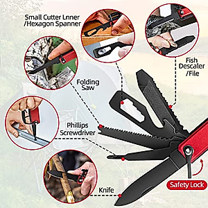 Multitool 2 PCS Set, Includes Hammer Multitool & Hatchet Multitool