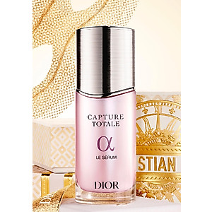 Dior Capture Totale Cell Energy Super Potent Serum, Firming and Wrinkle Rich Creme, Prestige Mask Concentrate Anti-Aging Skincare Gift Set (Travel Sizes)