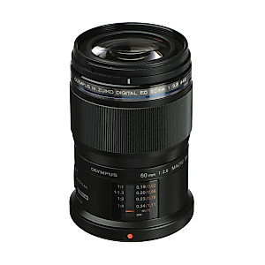 Olympus OM-D E-M1 Mark III Mirrorless Digital Camera Body, Black with M. Zuiko Digital ED 60mm f2.8 Macro Lens