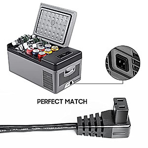 KFD Refrigerator Adapter Charger for Car Fridge Freezer Alpicool,ARB,Euhomy,Wagan,Bodega,AONI,Paffenery,COSTWAY,ICECO,Setpower,Rockpals,Aspenora,AstroAI,Kalamera,JoyTutus Cooler Power Supply Cord