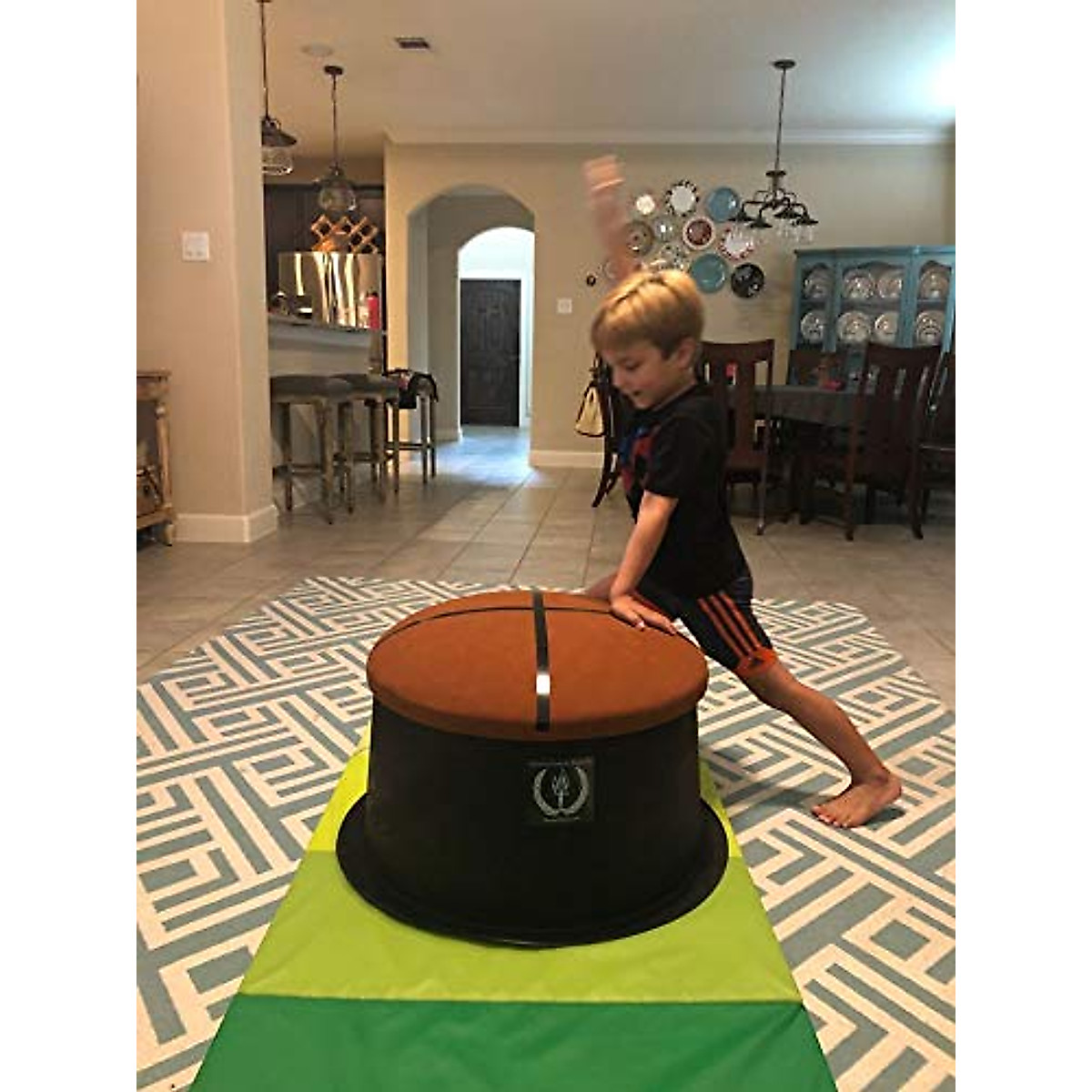 Olympia Pommel Trainers - Boys Gymnastics Mushroom - Pommel Horse Training Pod - Competition Standard - Club and Home Use