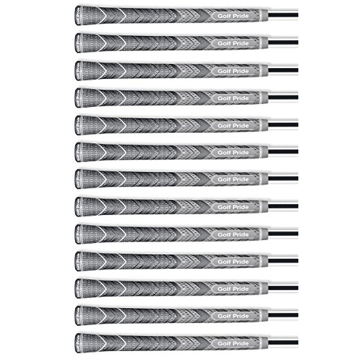 Set of 13 - Golf Pride Multi Compound Plus 4 Family (Standard Gray)