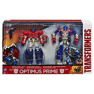 Transformers 4 Age of Extinction Exclusive Evolution Action Figure 2-Pack Optimus Prime