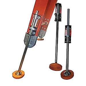 Xtenda-Leg® Ladder Leveler with Rubber Feet Orange Meets OSHA Safety Standards ANSI 14.8