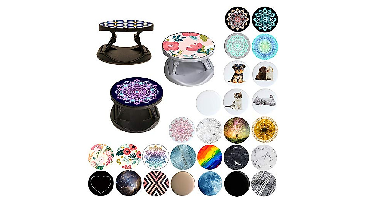 Versatile Phone Grips with 30 Designs | PROHELIX