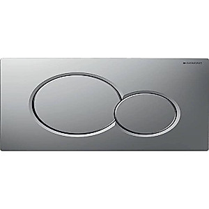 Geberit 115.770.JQ.5 PULSADOR SIGMA01 PLASTICO BARNIZADO CROMO MATE