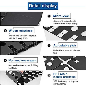 T shirt Folding Board T shirt Clothes Folder Laundry Organizer Easy and Fast for Kid and Adult to Fold Clothes Black