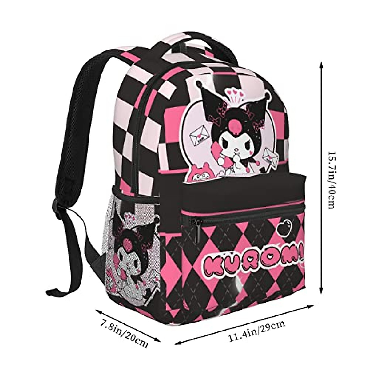 Zoyoen Kawaii Backpack Anime Travel Backpack Cute Laptop Backpack Unisex